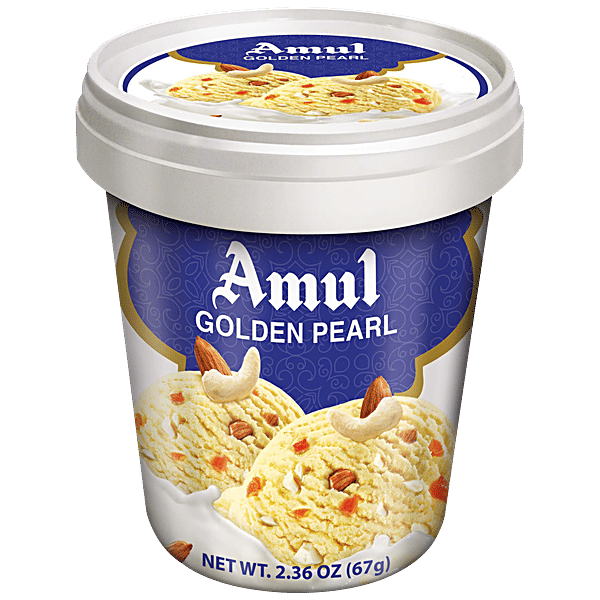 Buy Amul Ice Cream - Golden Pearl Online at Best Price of Rs 35 - bigbasket