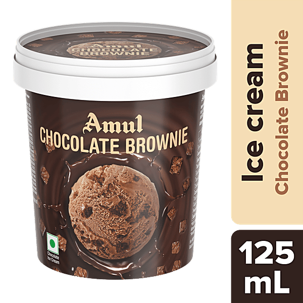 Buy Amul Chocolate Brownie Ice Cream Online at Best Price of Rs 35 ...
