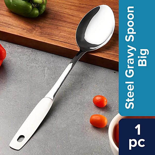 Buy bb home Dal/Gravy Basting Spoon - Big, Premium Gem Series ...