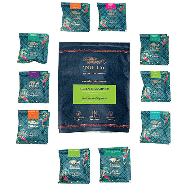 Buy TGL Co. Green Tea Bags Sampler Box Assortment Online at Best Price ...