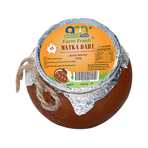 Buy Absolute Milk A2 Matka Dahi Online at Best Price of Rs null - bigbasket