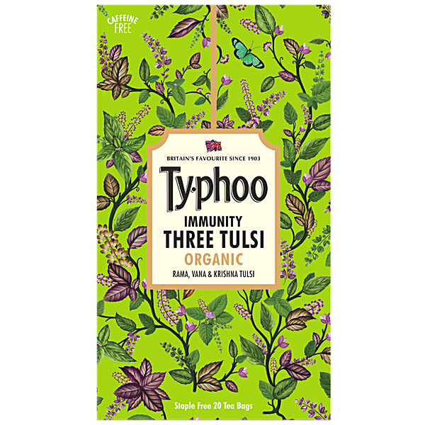 Buy Typhoo Immunity Three Tulsi Organic Tea Online at Best Price of Rs ...
