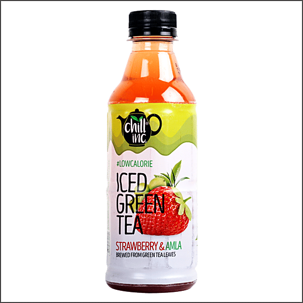 Buy Chill Inc Iced Green Tea With Strawberry & Amla Online at Best ...