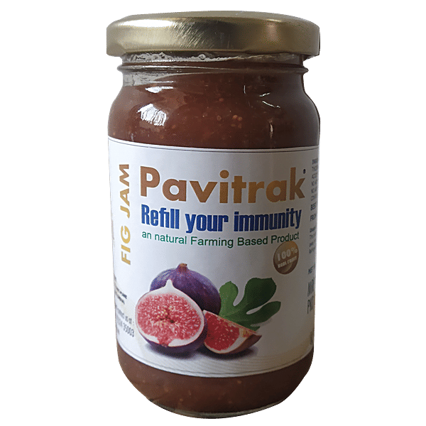 Buy Pavitrak Fig Jam - Pure With 85% Fig Pulp Online at Best Price of Rs 160 - bigbasket