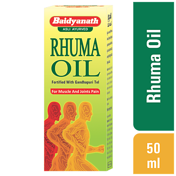 Buy Baidyanath Rhuma Oil - For Pain Relief Online at Best Price of Rs ...
