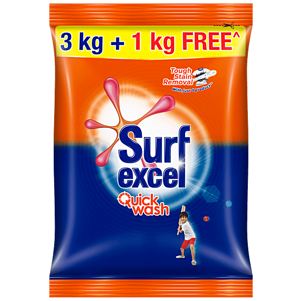 Buy Surf Excel Quick Wash Detergent Powder Online at Best Price of Rs ...