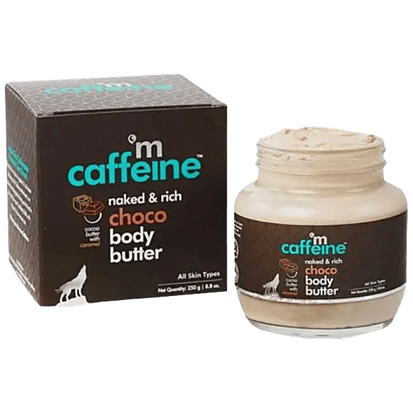 Buy mCaffeine Choco Body Butter - 72 Hrs Intense Non-Sticky Moisture ...