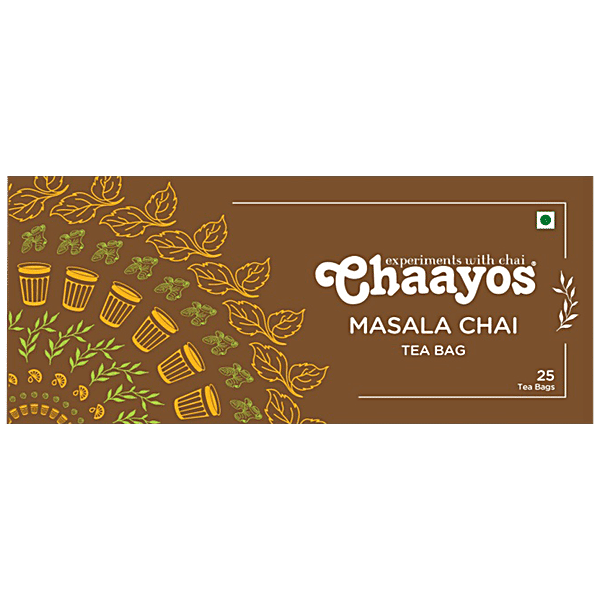 Buy Chaayos Masala Chai Tea Bags Online at Best Price of Rs 199 - bigbasket
