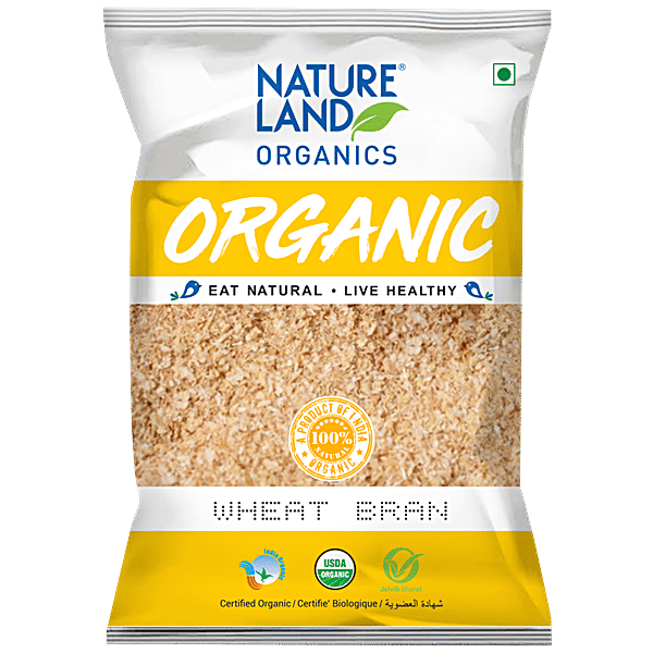 Buy Natureland Organics Wheat Bran Online at Best Price of Rs 36.4 ...
