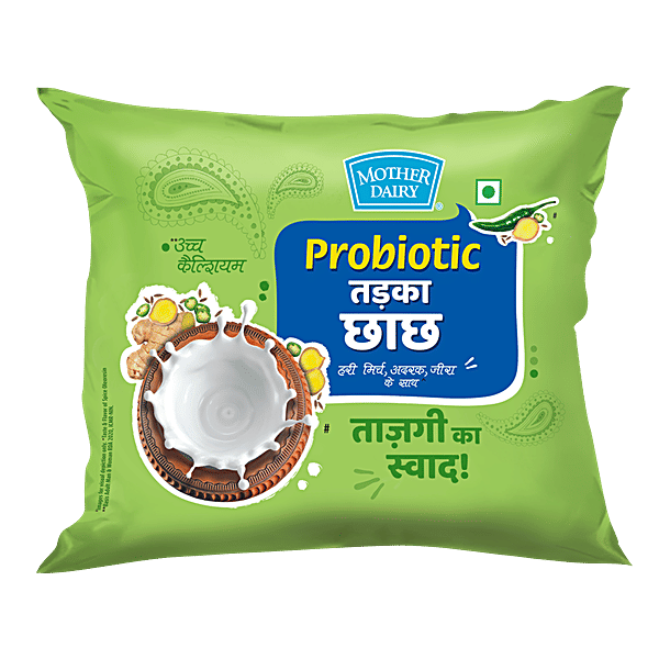 Buy Mother Dairy Probiotic Tadka Chach Online at Best Price of Rs 10 ...