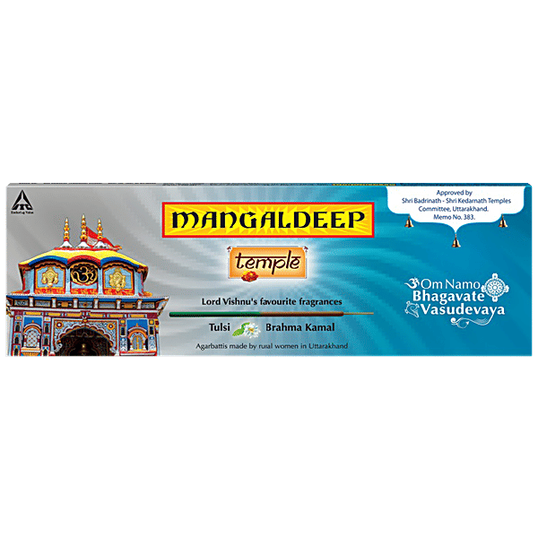 Buy Mangaldeep Temple Agarbatti - Lord Vishnus Favourite Fragrances ...