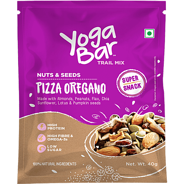 Buy Yoga Bar Nuts & Seeds Trail Mix - Pizza Oregano Online at Best ...