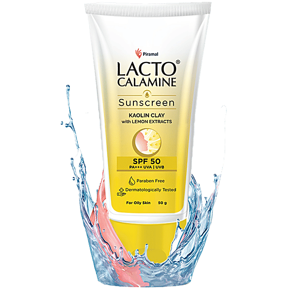 Buy Lacto Calamine Daily Sunscreen Matte Look SPF 50 Pa+++ - Kaolin ...