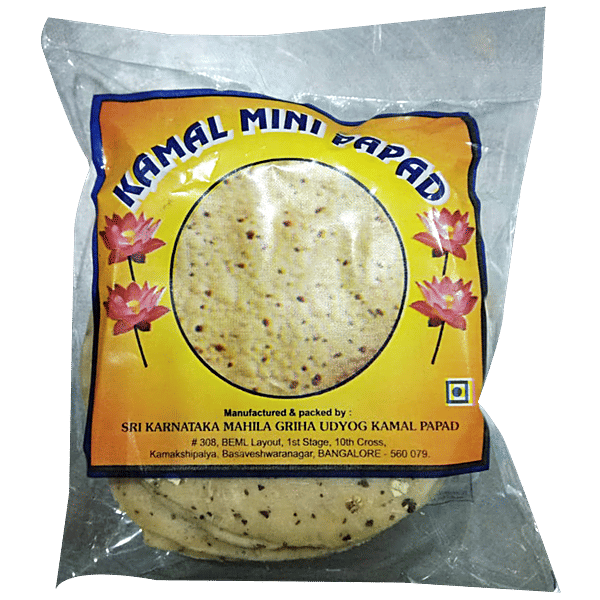 Buy Kamal Punjabi Masala Papad - Mini Online at Best Price of Rs null ...