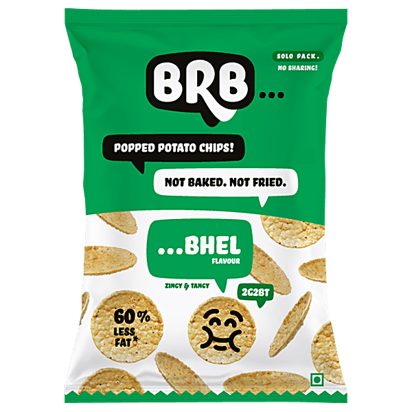Buy BRB Popped Potato Chips - Bhel Flavour Online at Best Price of Rs ...