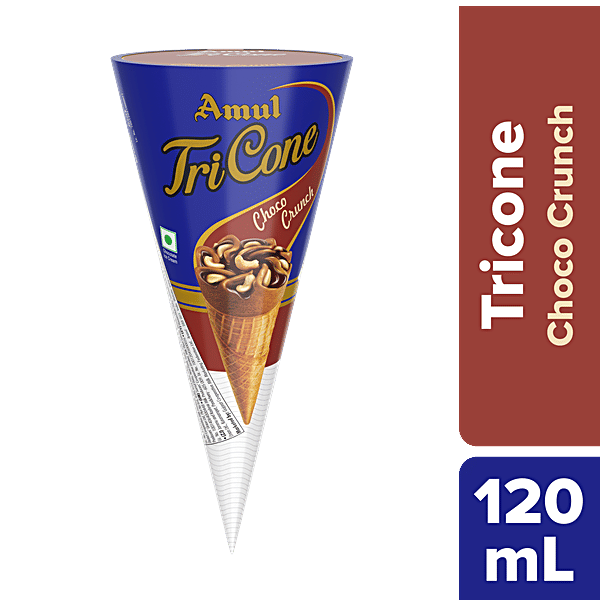 Buy Amul Ice Cream - Tricone, Choco Crunch Online at Best Price of Rs ...