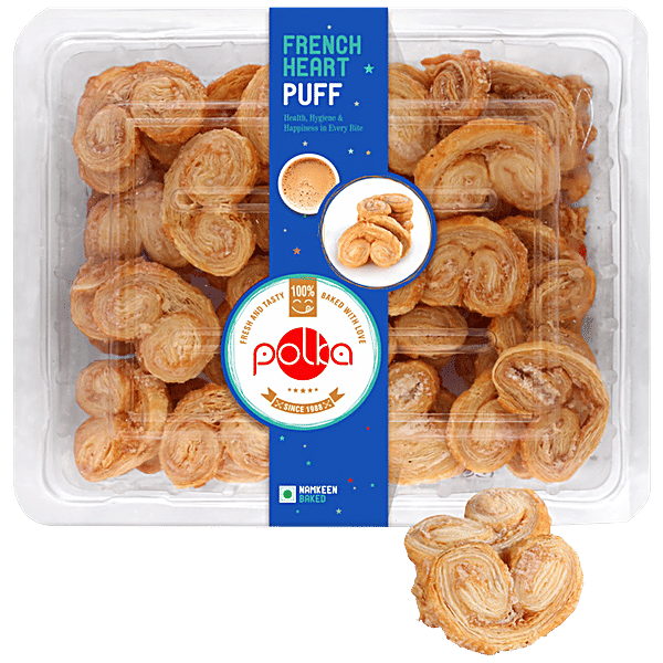 Buy POLKA French Heart Puff Cookies Online at Best Price of Rs 165 ...