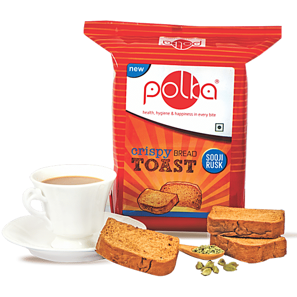 Buy POLKA Crispy Toast Bread Online at Best Price of Rs 99 - bigbasket