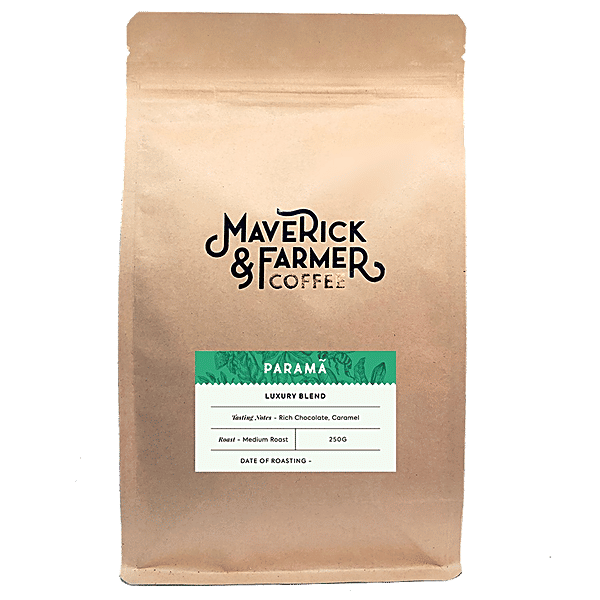 Buy Maverick & Farmer Coffee Parama Luxury Blend Coffee Beans - Caramel ...