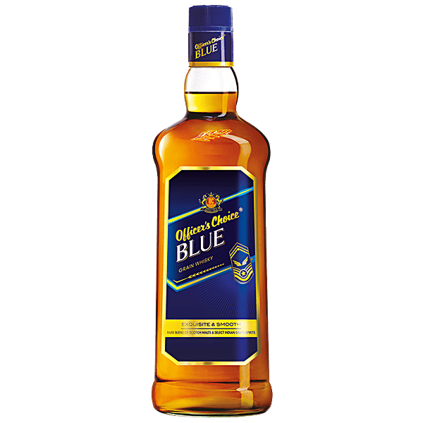 Buy Officer's Choice Blue Rare Grain Whisky Online at Best Price of Rs ...