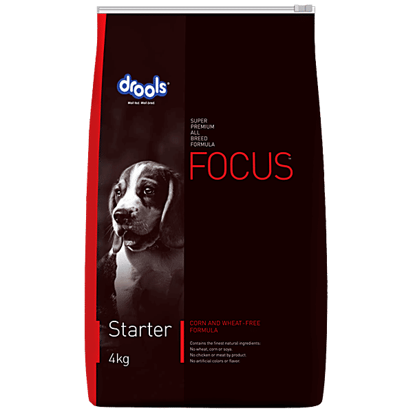 Buy Drools Focus Starter Super Premium Dry Dog Food Online at Best ...