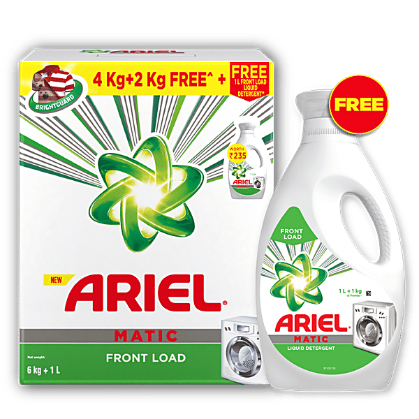 Buy Ariel Matic Laundry Detergent Powder - Front Load Online at Best ...