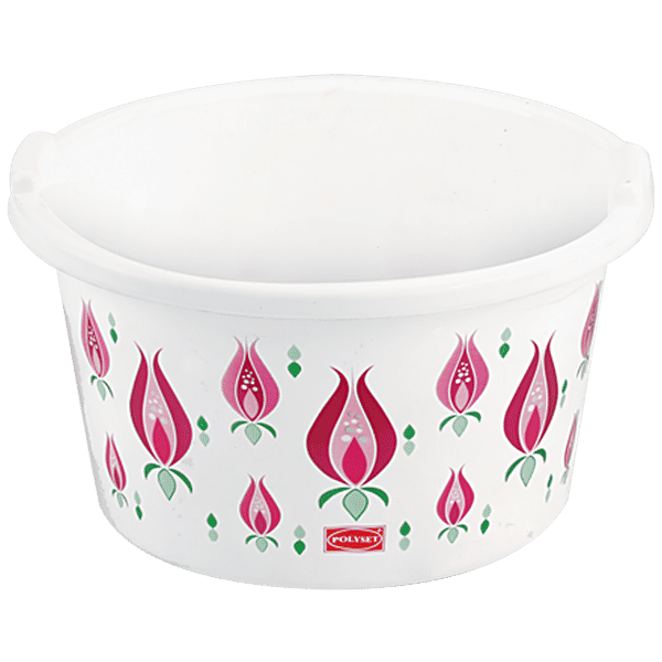 Buy Polyset Flora Plastic Deep Tub - Assorted Color Online at Best ...