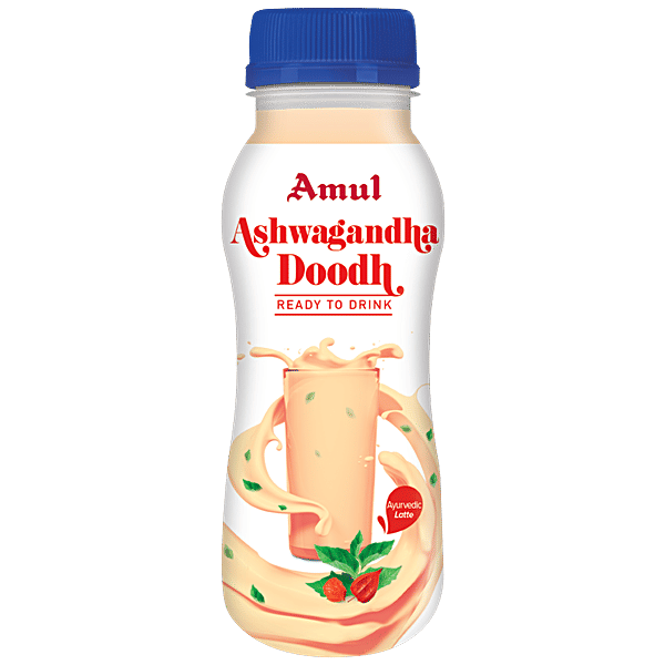 Buy Amul Ashwagandha Doodh - Ayurvedic Latte Online at Best Price of Rs ...