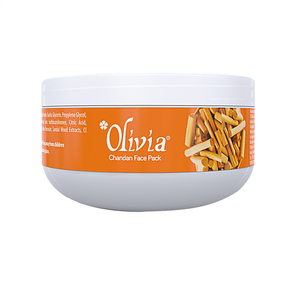 Buy Olivia Herbal Face Pack With Chandan Extracts Natural Skin Care For ...