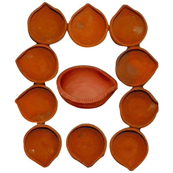 Buy Arham Handmade Diwali Mitti Diya Online at Best Price of Rs 39 ...