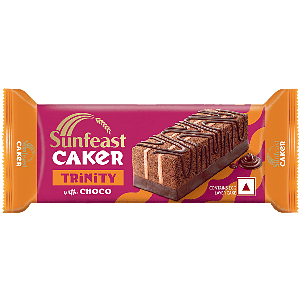 Buy Sunfeast Caker Trinity With Choco Online at Best Price of Rs 9.5 ...
