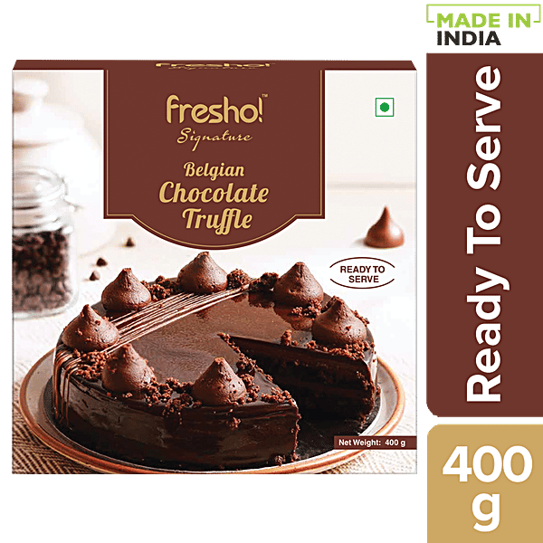 Buy fresho! Signature Belgium Chocolate Truffle Cake Online at Best ...