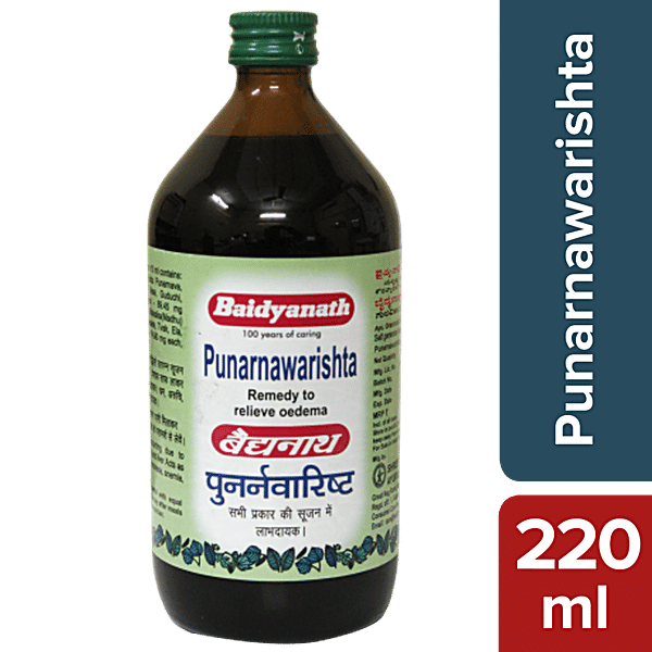 Buy Baidyanath Punarnawarist - Oedema Relief Syrup Online at Best Price ...
