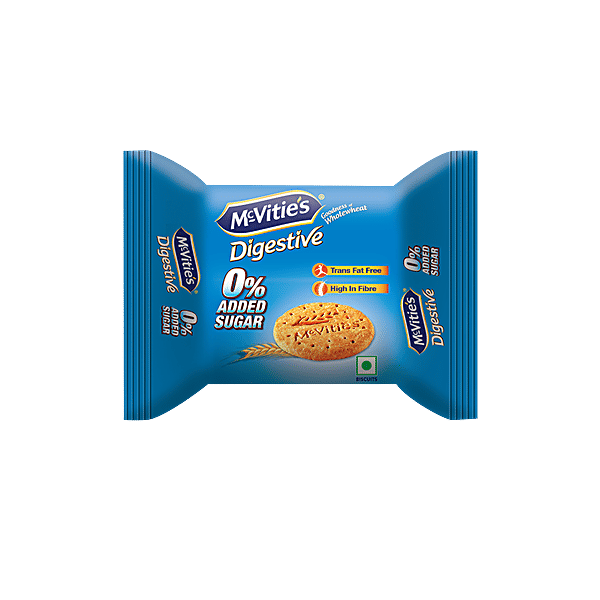 Buy McVitie's Digestive High Fibre Biscuits - Zero Added Sugar Online ...