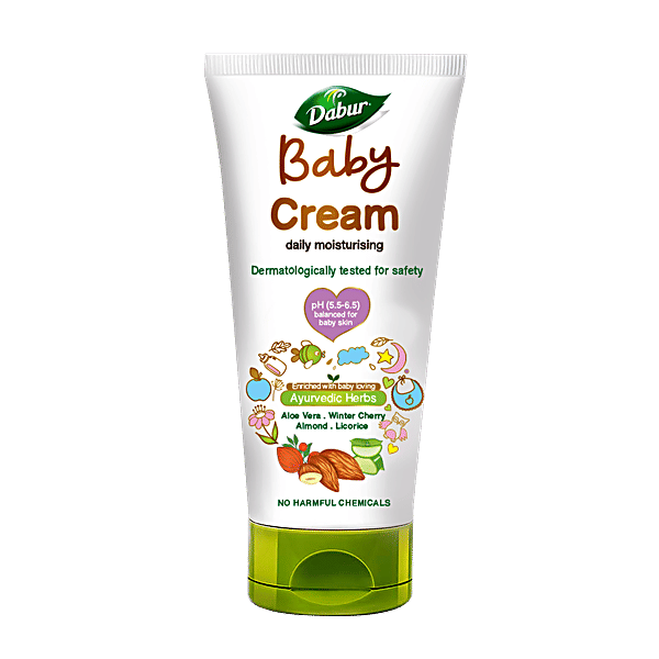 Buy Dabur Baby Cream - For Soft Skin With No Harmful Chemicals Online ...