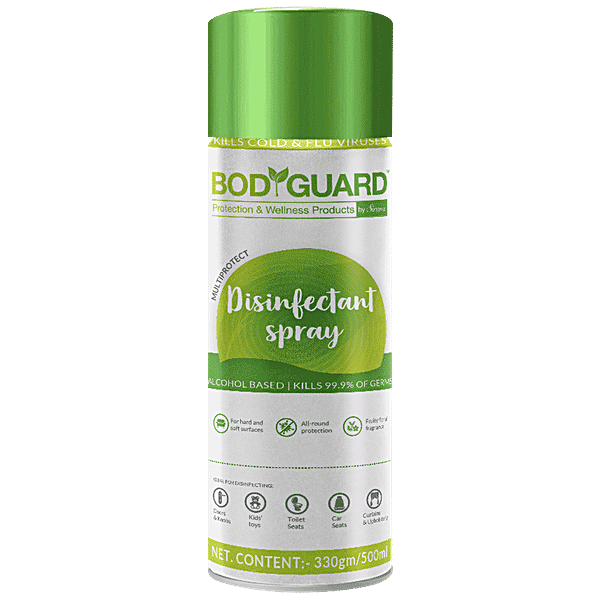 Buy Bodyguard Disinfectant Sanitizer Spray for Multi-Surfaces, Alcohol ...