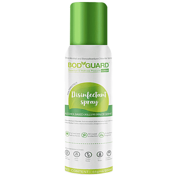 Buy Bodyguard Multipurpose Alcohol Based Disinfectant Sanitiser Spray ...