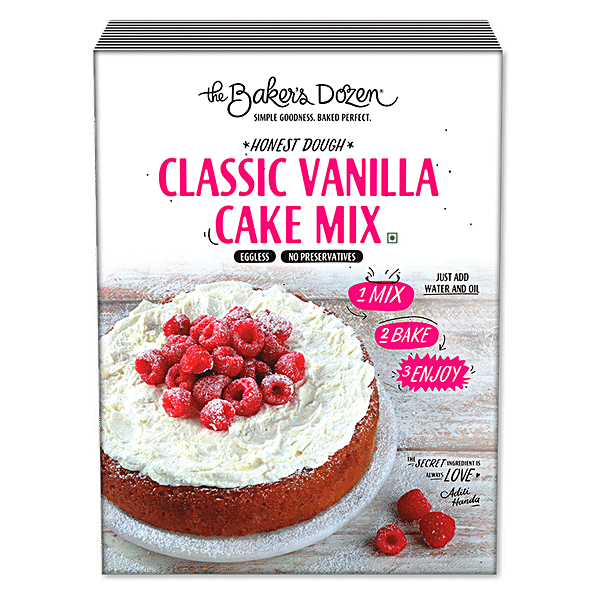 Buy The Baker's Dozen Classic Vanilla Cake Mix Online at Best Price of ...