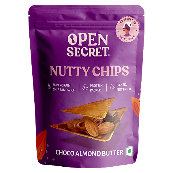 Buy Open Secret Nutty Chips - Choco Almond Butter Online at Best Price ...