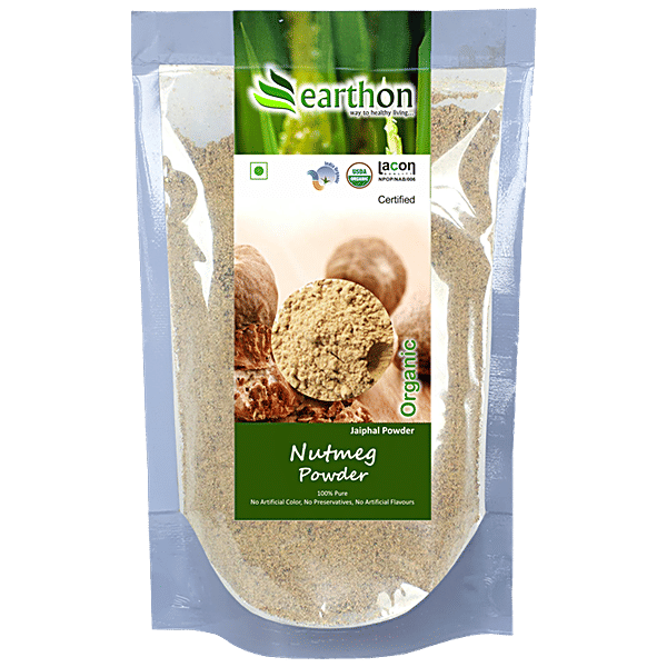Buy Earthon Organic Nutmeg Powder/Jaiphal Powder Online at Best Price ...