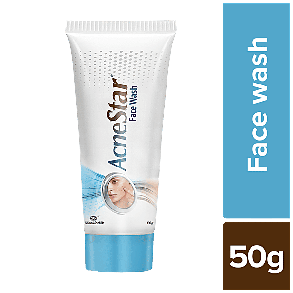 Buy Mankind Acne Star Face Wash Online at Best Price of Rs 150 - bigbasket