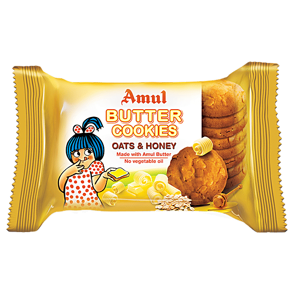 Buy Amul Oats & Honey Butter Cookies Online at Best Price of Rs 20 ...