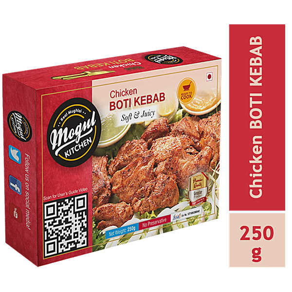 Buy Mogul Kitchen Chicken Boti Kebab Online at Best Price of Rs 175 ...