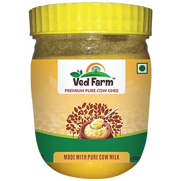 Buy Ved Farm Premium Pure Cow Ghee Online at Best Price of Rs 338.8 ...