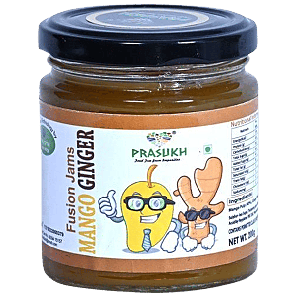 Buy Prasukh Mango Ginger Jam Online at Best Price of Rs 89 - bigbasket