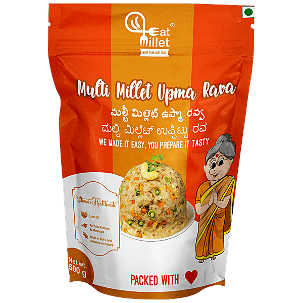 Buy EatMillet Multi Millet Upma Rava Online at Best Price of Rs 129 ...