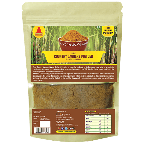 Buy Samvuddhi & Co Pure Country Jaggery Powder Online at Best Price of ...