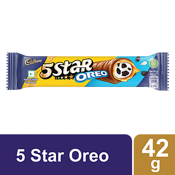 Buy Cadbury 5 Star Oreo Chocolate Bar Online at Best Price of Rs 33.2 ...
