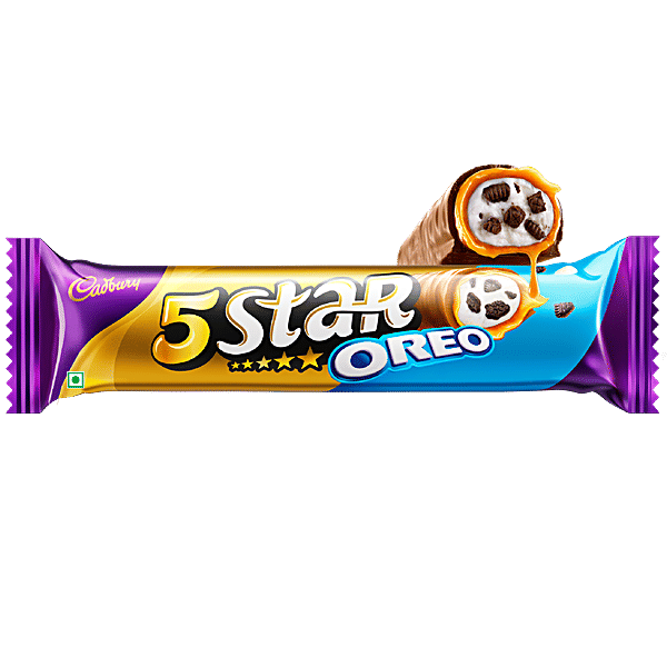 Buy Cadbury 5 Star Oreo Chocolate Bar Online at Best Price of Rs 38.4 ...