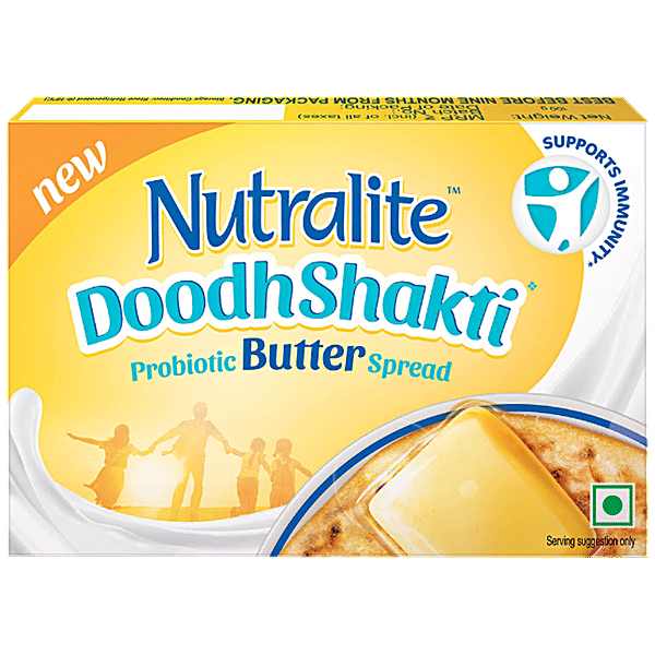 Buy Nutralite DoodhShakti Probiotic Butter Spread - Salted, Supports ...